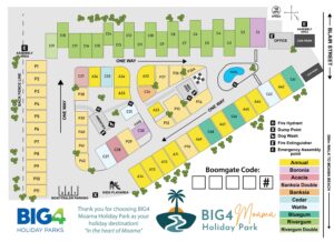 Park Map - BIG4 Moama Holiday Park